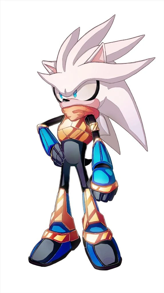 Zilver the Zone Cop Hedgehog (Mobius-0) | Sonic The Hedgehog Multiverse ...