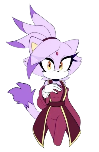 Blaze The Cat (Mobius-168) Pre-CMD | Sonic The Hedgehog Multiverse Wiki ...