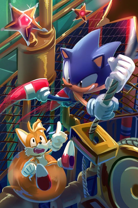 Metropolis Zone Mobius 777 Pre Cmd Sonic The Hedgehog Multiverse