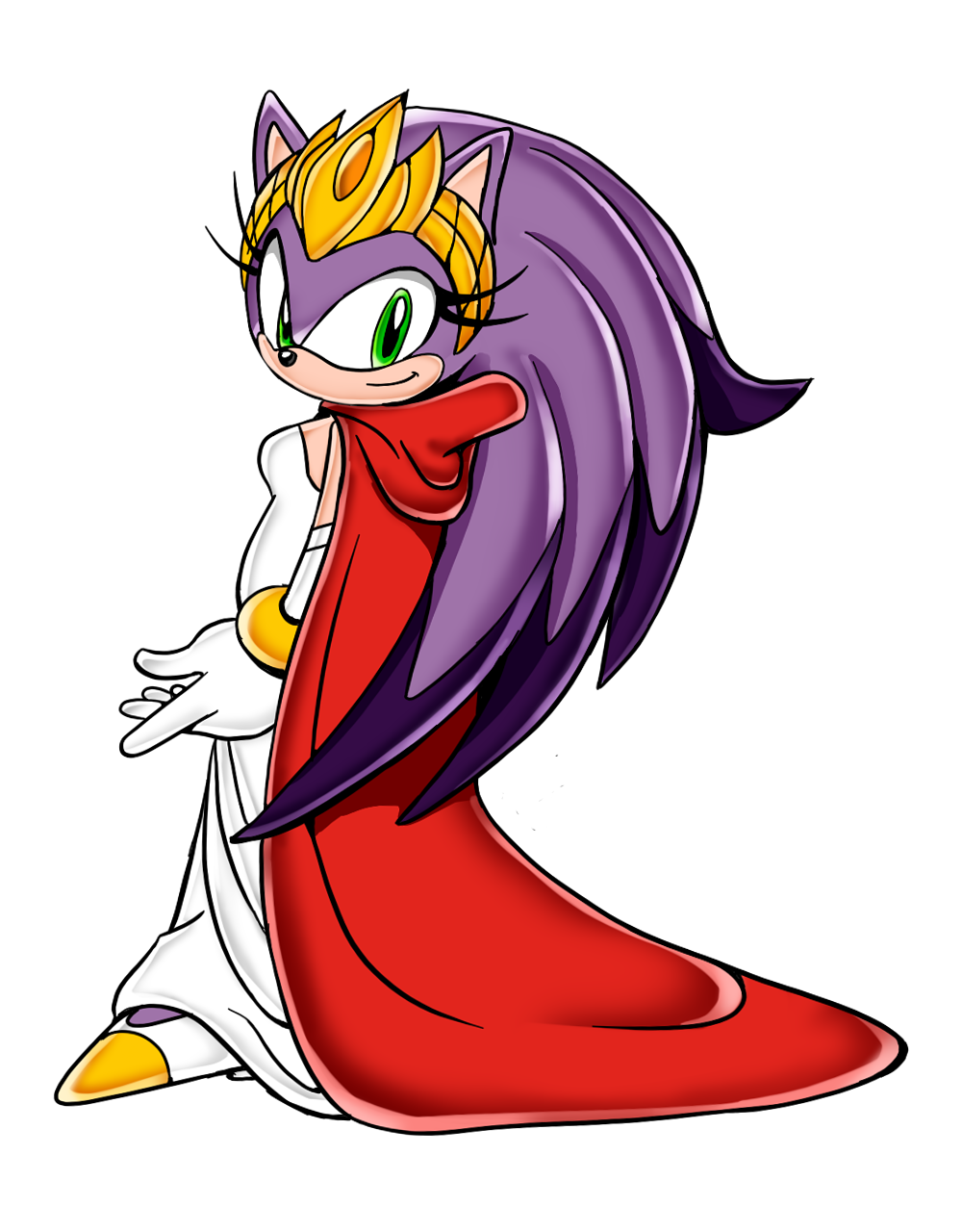 Natasha The Hedgehog Mobius 77710 Pre Cmd Sonic The Hedgehog