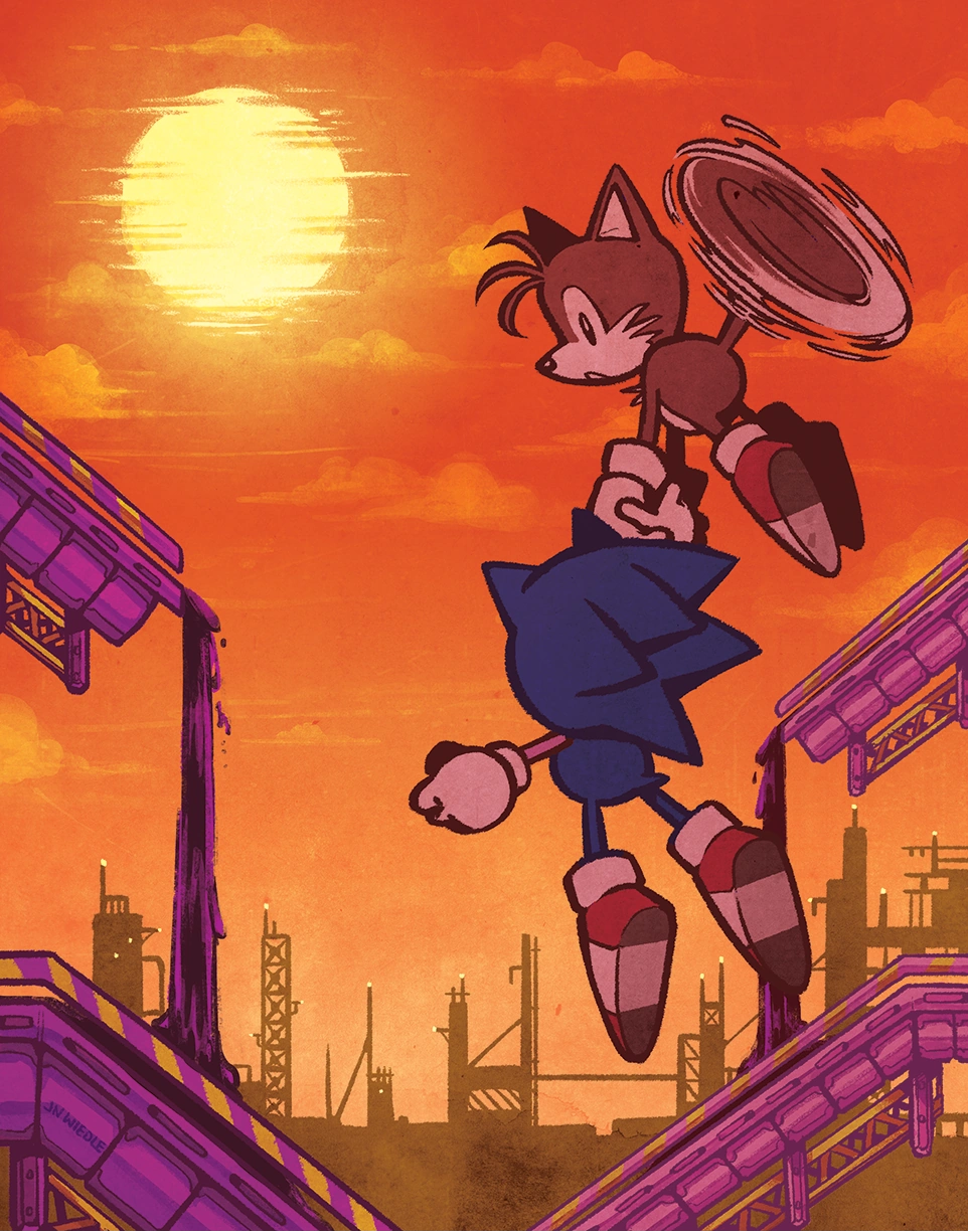 Oil Ocean Zone (Mobius-777) Pre-CMD | Sonic The Hedgehog Multiverse ...