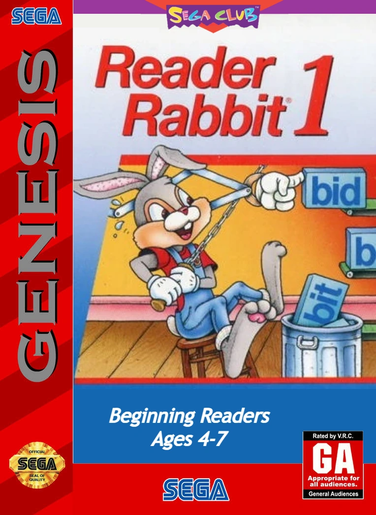 Reader Rabbit 1 (SEGA Genesis and SNES) | Sonic The Hedgehog X SMG4 ...