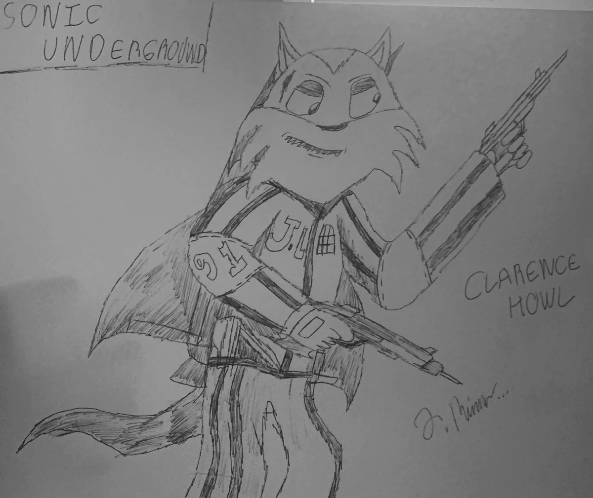 Clarence Howl | Sonic Underground Central Wiki | Fandom