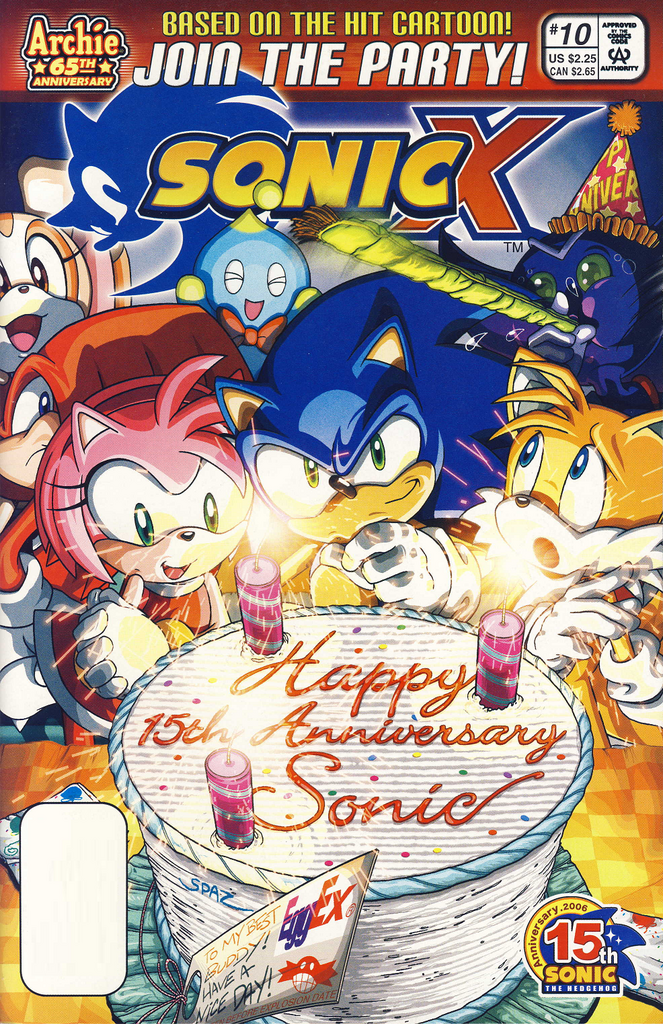 Archie Sonic X Issue 10 | Sonic X Wikia | Fandom