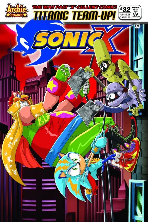 Archie Sonic X Issue 32 | Sonic X Wikia | Fandom