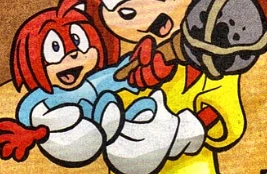 Kneecaps the Echidna | Sonic Xtreme Wiki | Fandom