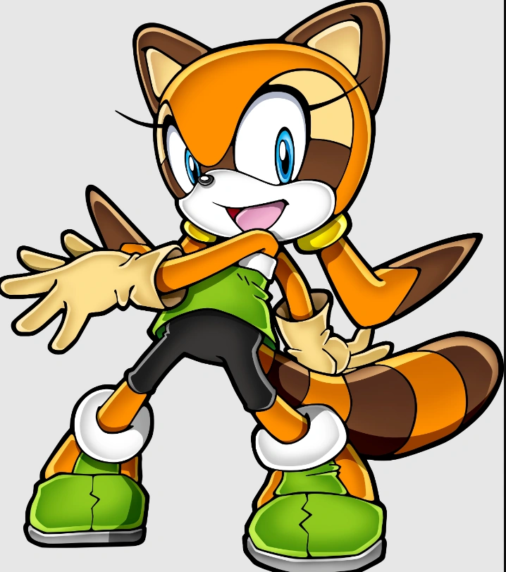 Marine the Raccoon | Sonic Xtreme Wiki | Fandom