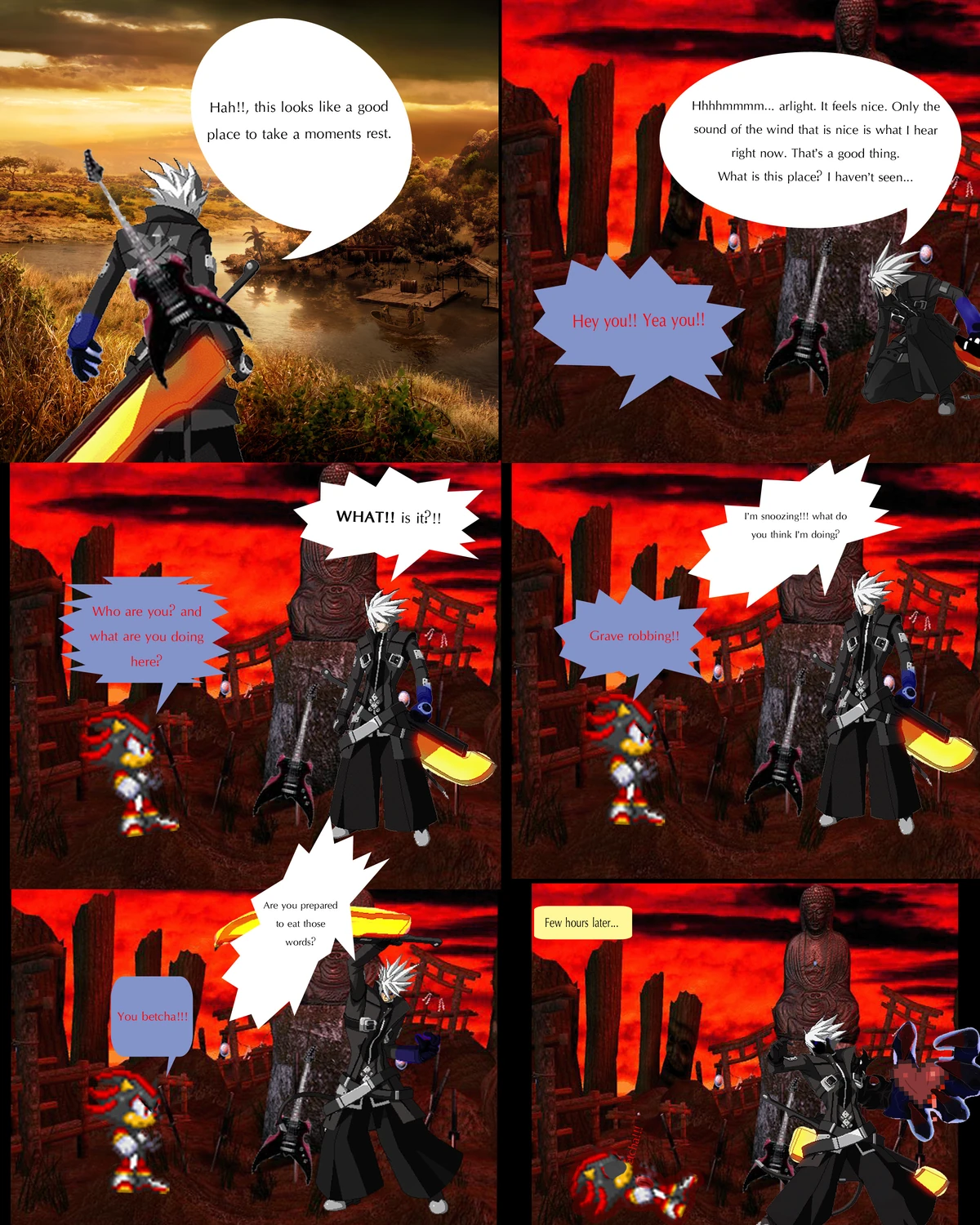 User blog:Demon Killer/Jack vs Shadow | Sonic Wiki Zone | Fandom