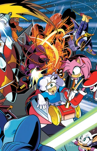 Archie Mega Man Issue 50 | Sonic Wiki Zone | Fandom