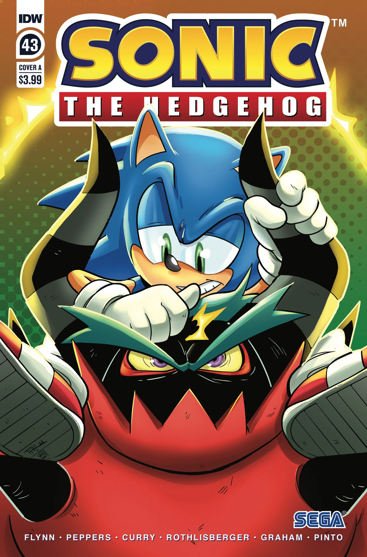 IDW Sonic the Hedgehog Issue 43 | Sonic Wiki Zone | Fandom