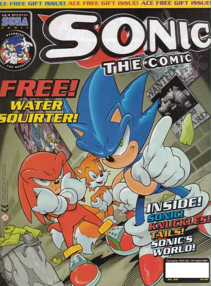 Sonic the Comic Issue 212 | Sonic Wiki Zone | Fandom