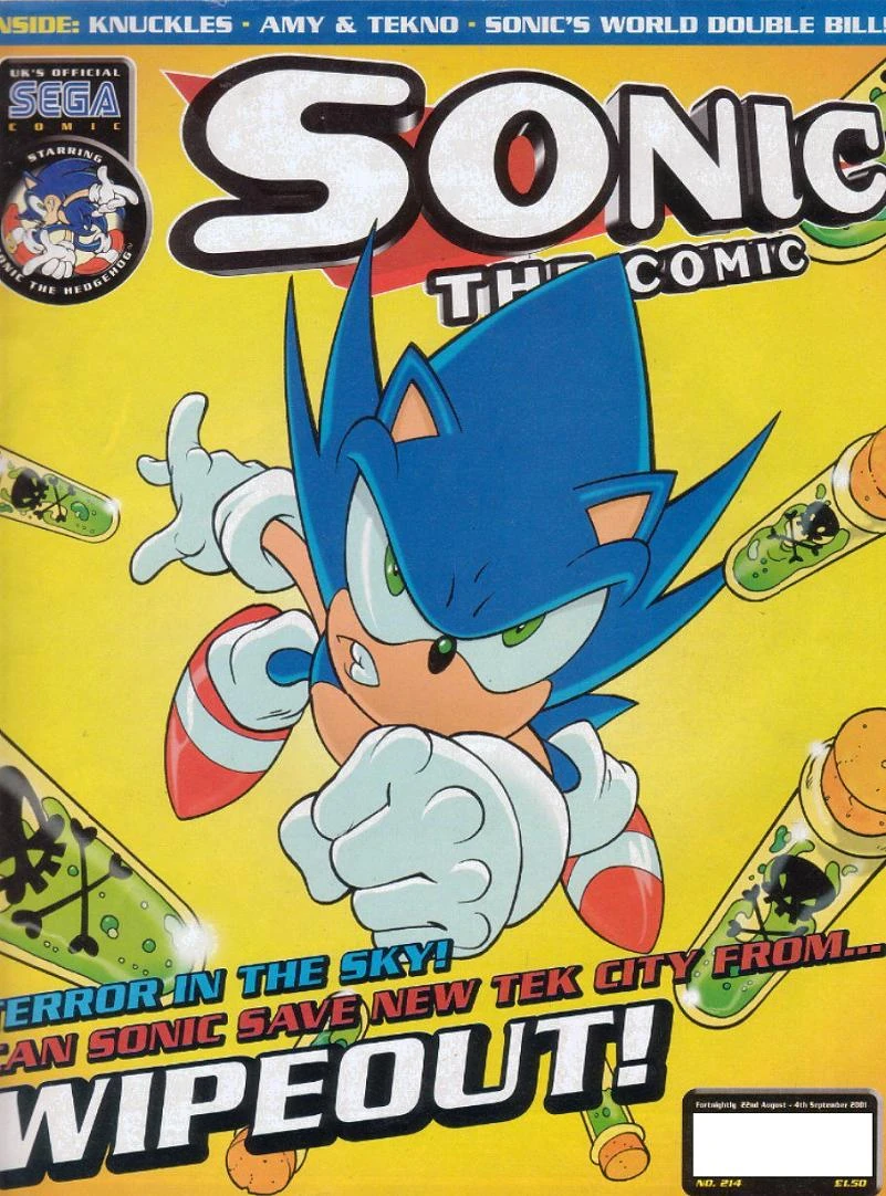 Sonic the Comic Issue 214 | Sonic Wiki Zone | Fandom