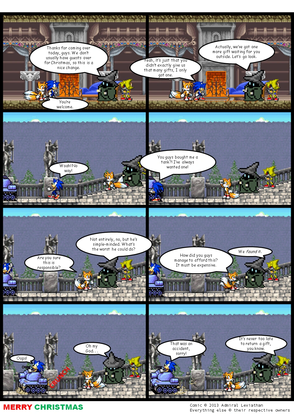 User blog:Admiral Leviathan/Christmas Continuity | Sonic Wiki Zone | Fandom