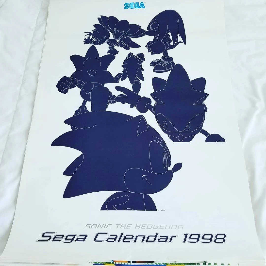 Sega Calendar 1998 | Sonic Wiki Zone | Fandom