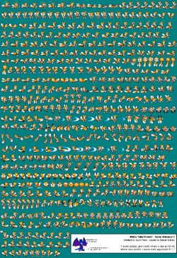 Sonic Battle Sprite Sheet