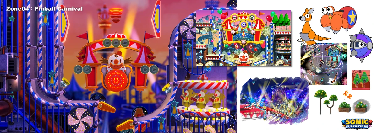 Pinball Carnival Zone/Gallery | Sonic Wiki Zone | Fandom