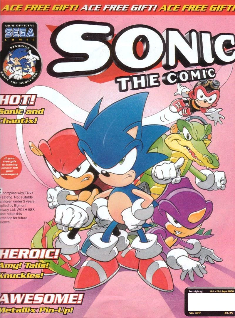 Sonic the Comic Issue 189 | Sonic Wiki Zone | Fandom