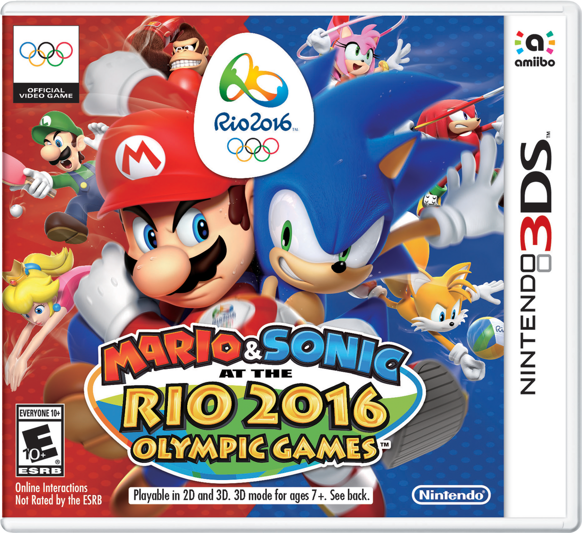 Mario & Sonic at the Rio 2016 Olympic Games (Nintendo 3DS) | Sonic Wiki ...