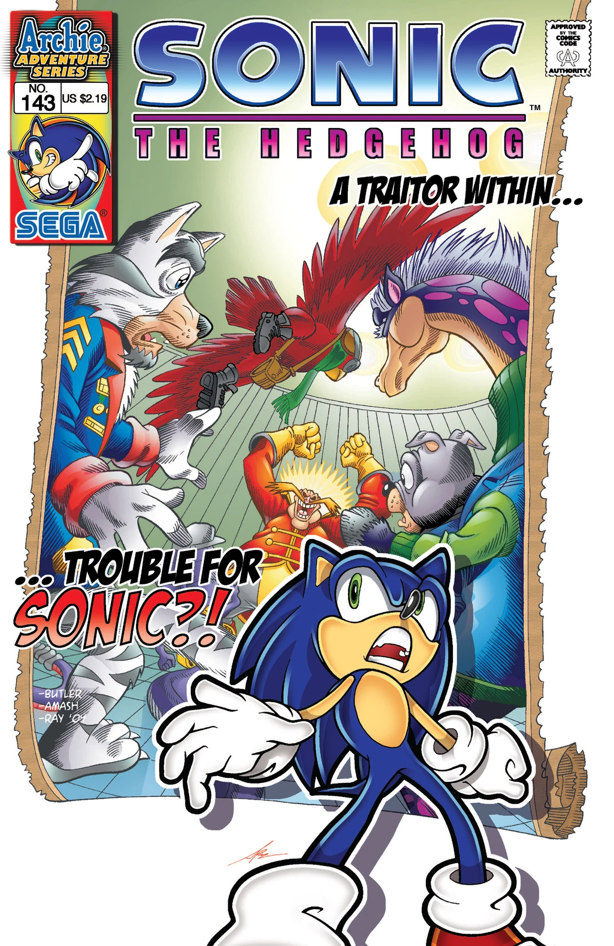 Archie Sonic the Hedgehog Issue 143 | Sonic Wiki Zone | Fandom