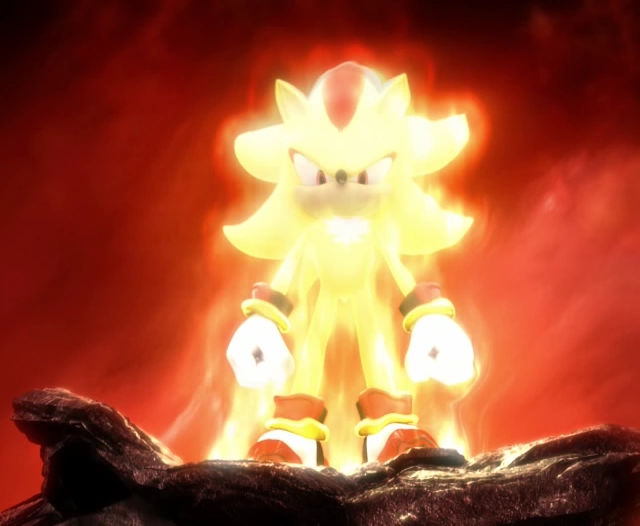 Apparently, Super Shadow was originally supposed to be silver-colored ...