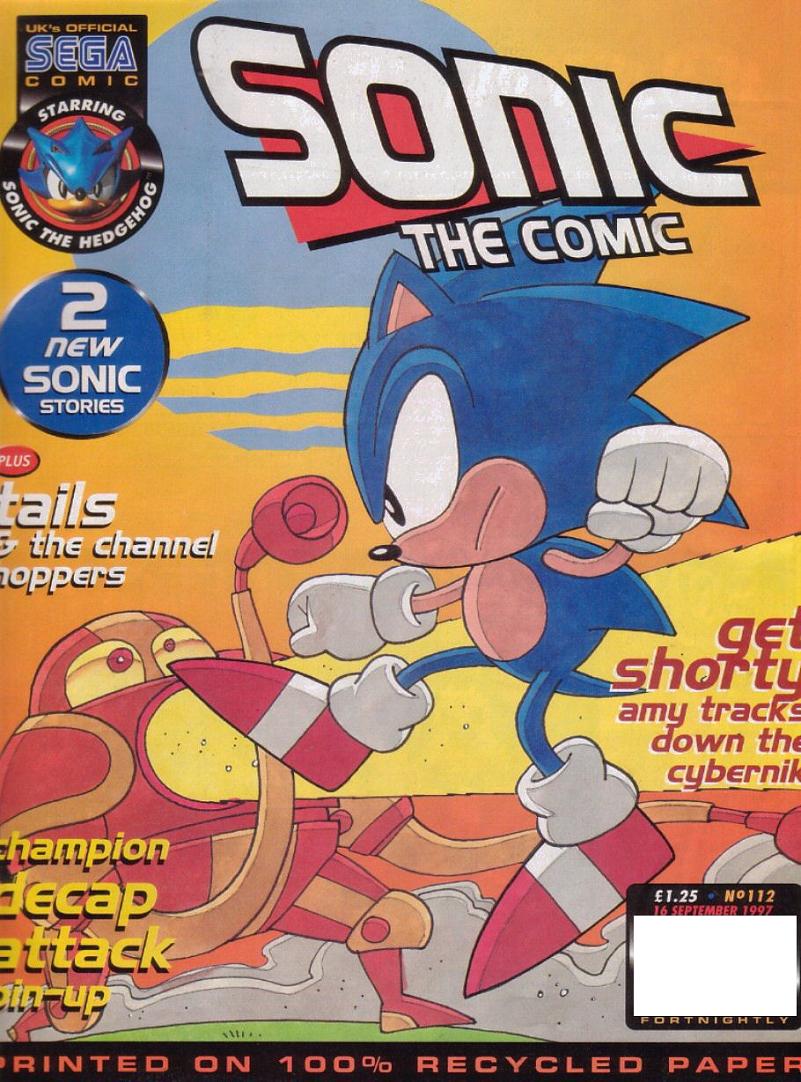 Sonic the Comic Issue 112 | Sonic Wiki Zone | Fandom