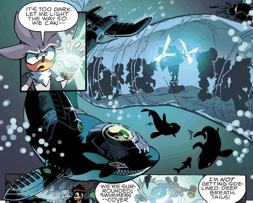 Silver The Werehog Comic