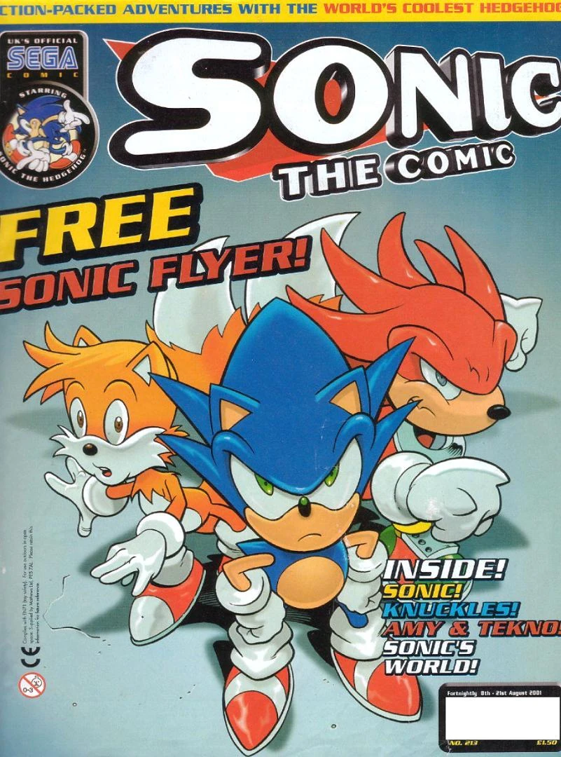 Sonic the Comic Issue 213 | Sonic Wiki Zone | Fandom
