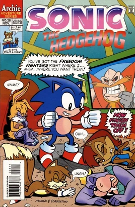 Archie Sonic the Hedgehog Issue 28 | Sonic Wiki Zone | Fandom