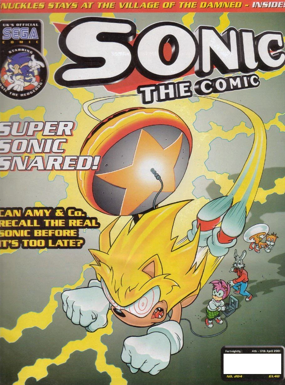 Sonic the Comic Issue 204 | Sonic Wiki Zone | Fandom