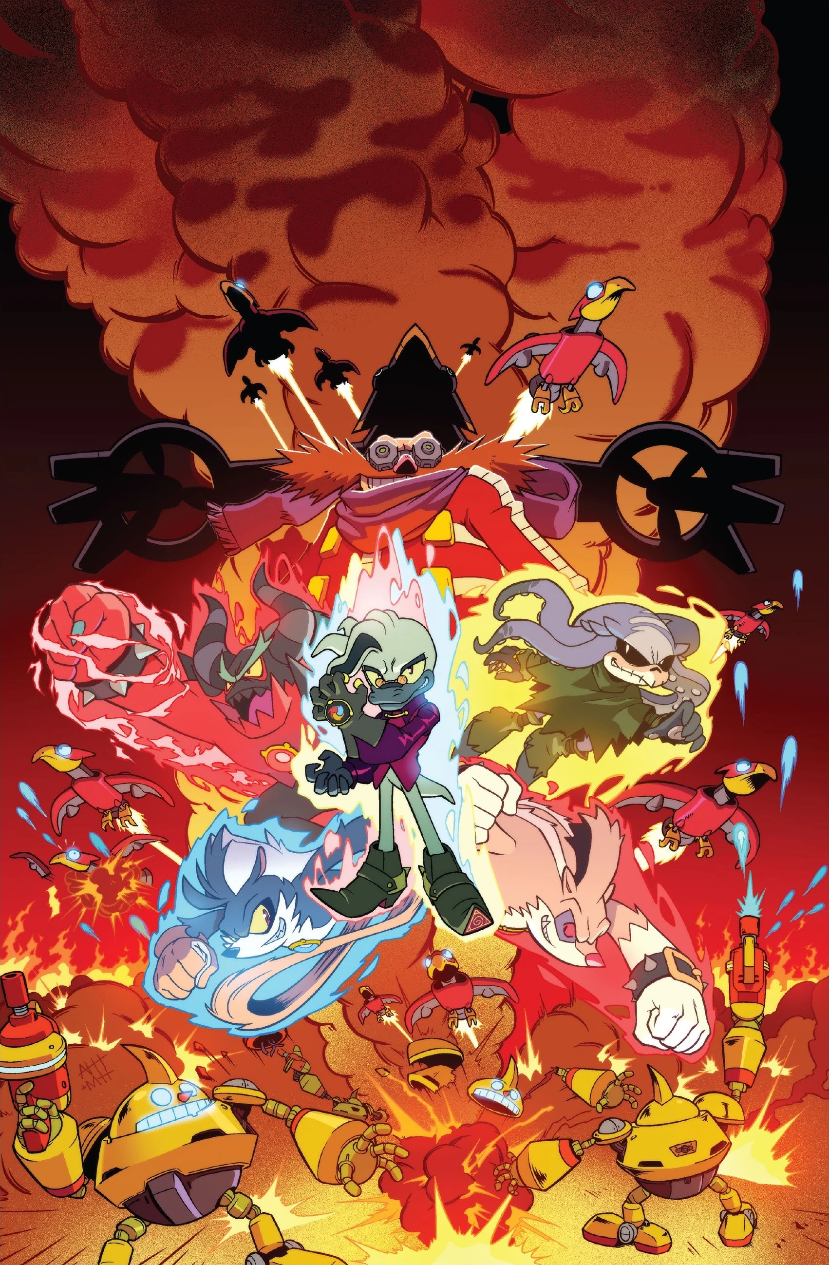 Deadly Four | IDW Sonic Hub | Fandom