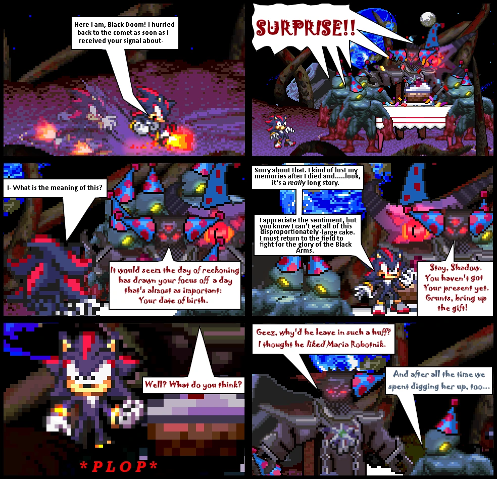 User blog:Josiahblaze/Sonic Sprite Wars: Shadow's birthday | Sonic Wiki Zone | Fandom