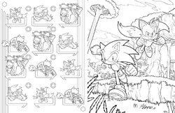 sega the official coloring book