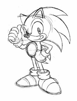 sonic x characters coloring pages