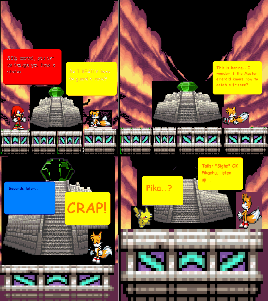 User blog:PKMNthehedgehog/One Panel Remake- Sonic Offscreen | Sonic ...