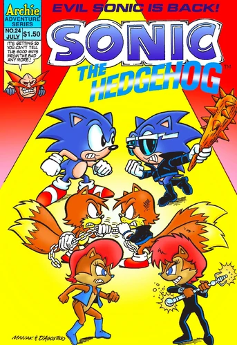 Archie Sonic the Hedgehog Issue 24 | Sonic Wiki Zone | Fandom