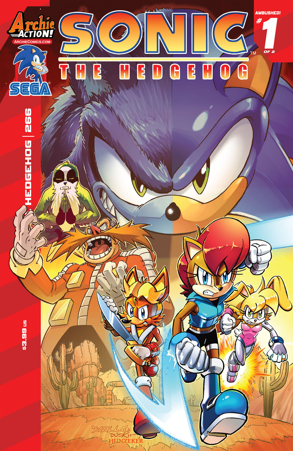 Archie Sonic the Hedgehog Issue 266 | Sonic Wiki Zone | Fandom
