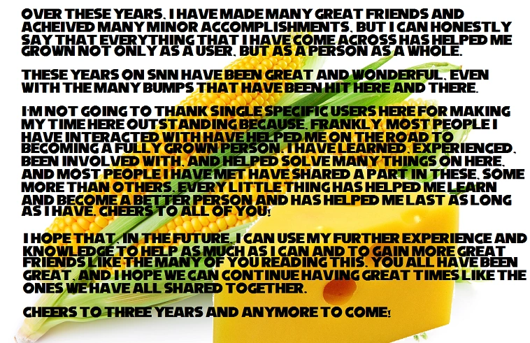 User blog:MetalMickey272/Wikiversary - Free Cheese and Corn | Sonic ...