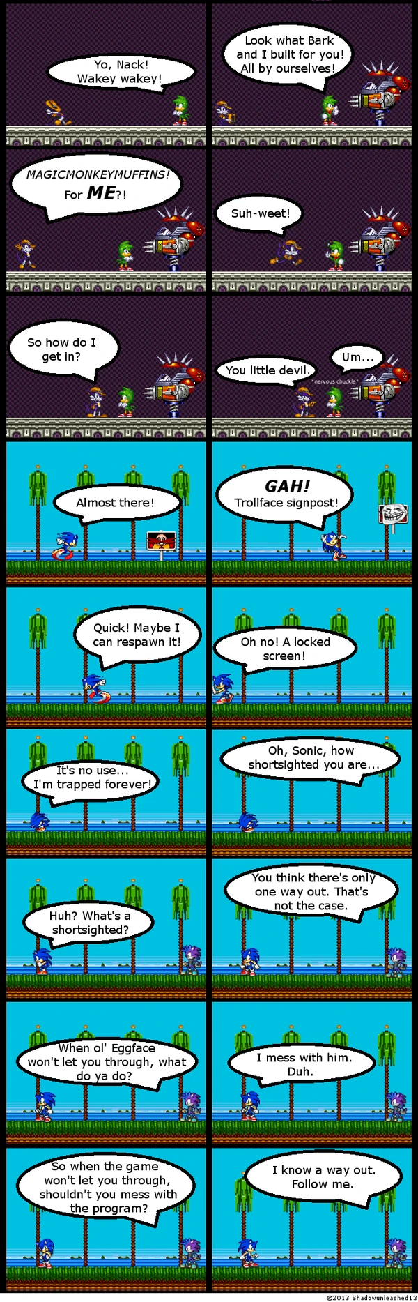 User blog:Shadowunleashed13/You Can Do Anything: Reject Riot 5 | Sonic ...