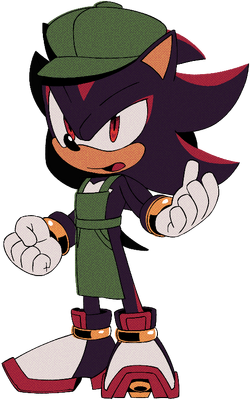 Human Shadow The Hedgehog