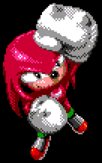 Super Knuckles The Hedgehog