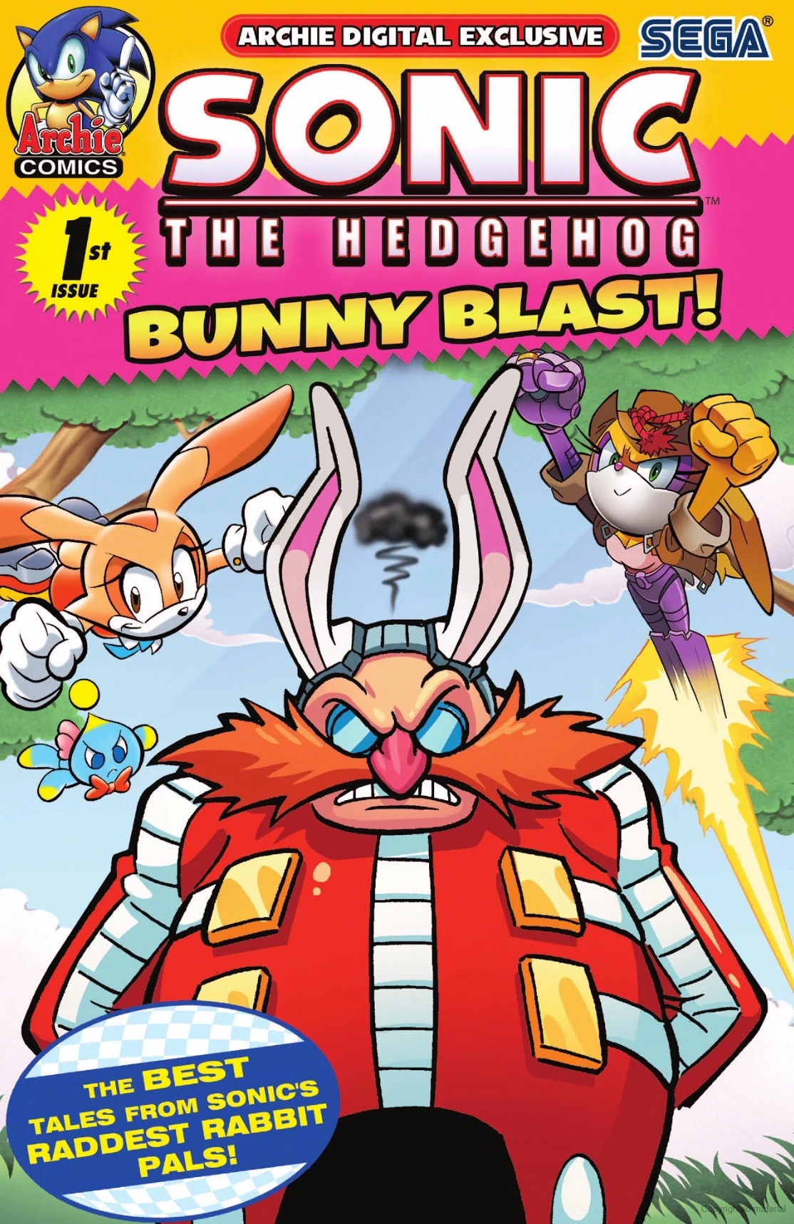 Archie Sonic Digital Exclusives: Bunny Blast | Sonic Wiki Zone | Fandom