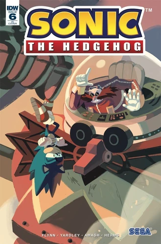 IDW Sonic the Hedgehog Issue 6 | Sonic Wiki Zone | Fandom