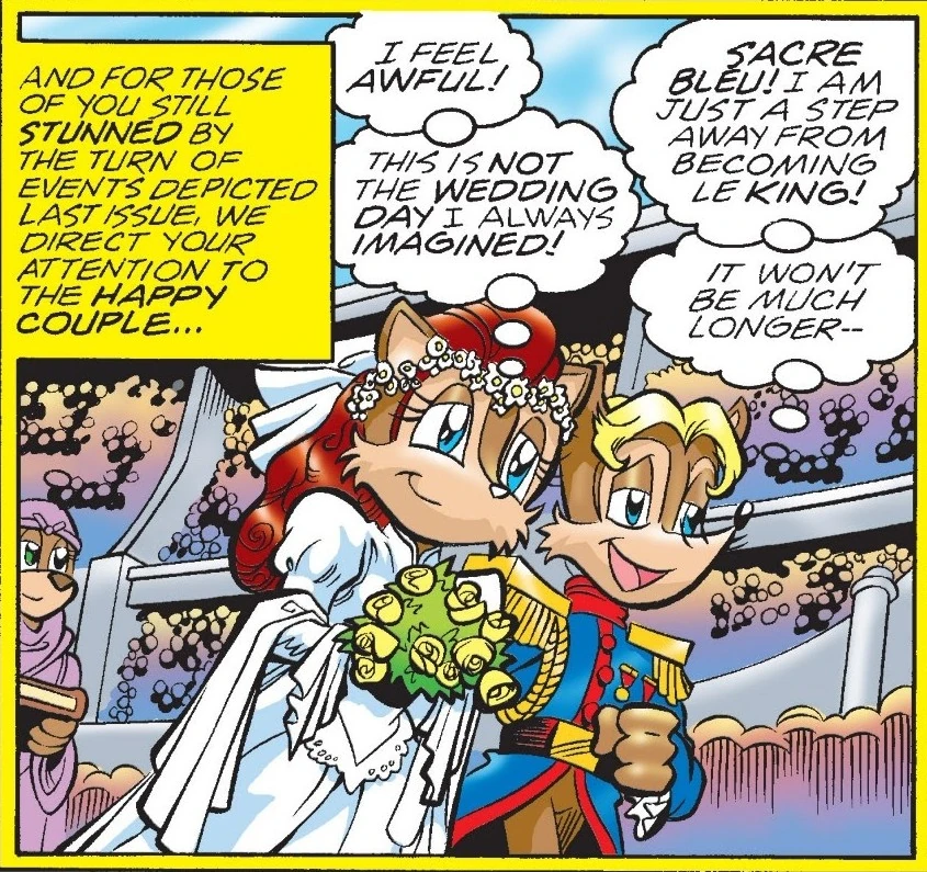 Sonic And Sally Get Married