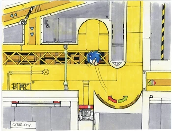 Cyber City Zone | Sonic Wiki Zone | Fandom