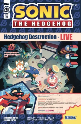 IDW Sonic the Hedgehog Issue 40 | Sonic Wiki Zone | Fandom