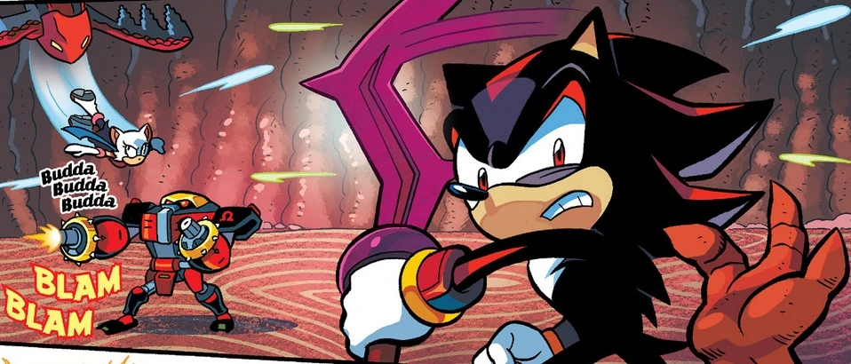 Shadow The Hedgehog With A Sword