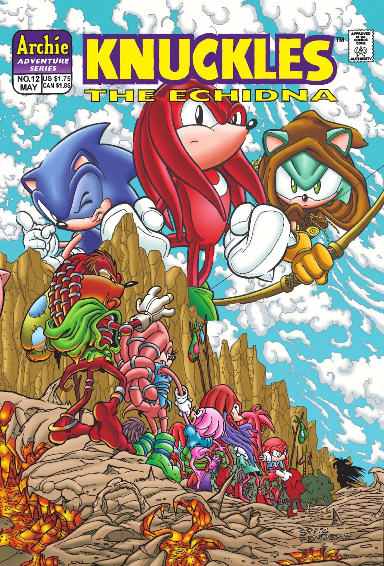 Archie Knuckles the Echidna Issue 12 | Sonic News Network | Fandom