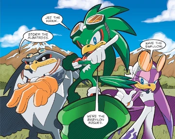 Jet The Hawk And Wave The Swallow And Storm The Albatross