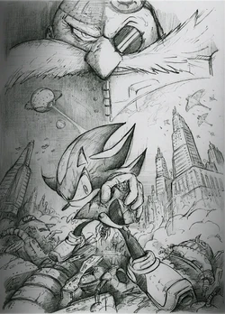 Sonic Boom Shadow Concept Art
