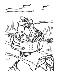 eggman coloring book
